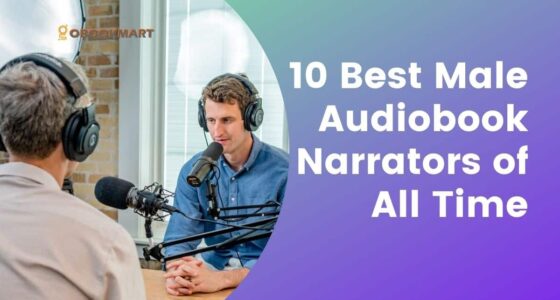 10 Best Male Audiobook Narrators Of All Time | Top 10 Male Storytellers