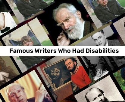 Successful Authors With Disabilities | Famous Writers Who Had Disabilities