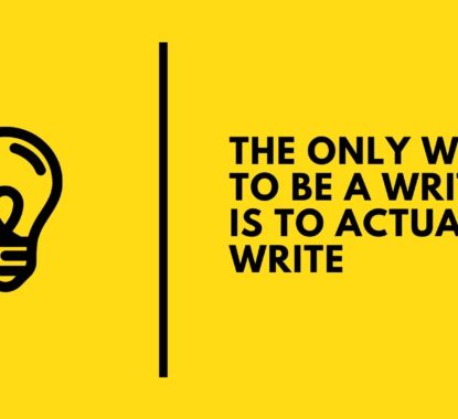 Good Authors Never Waited For The Perfect Time: Start Writing Now!