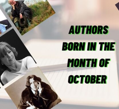 Authors Born In The Month Of October | Writers Birthday In October