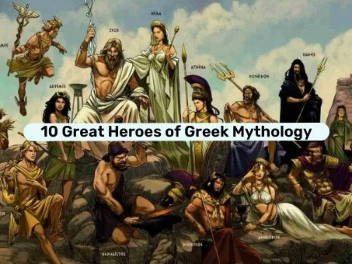 Greek Mythical Gods And Goddesses