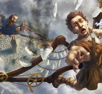 Icarus Story | The Flight of Icarus - Greek Mythology - GoBookMart