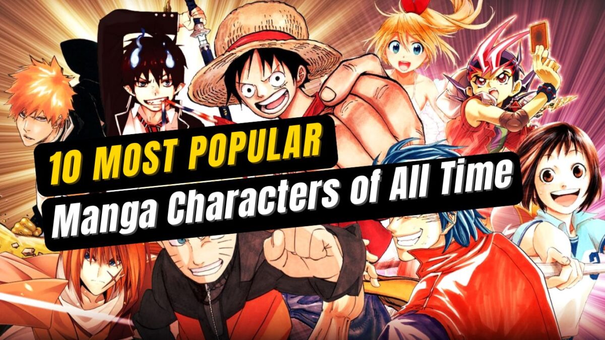 10 Most Popular Manga Characters of All Time - Gobookmart