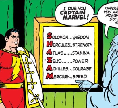 6 Powers of Shazam Derived From His Name