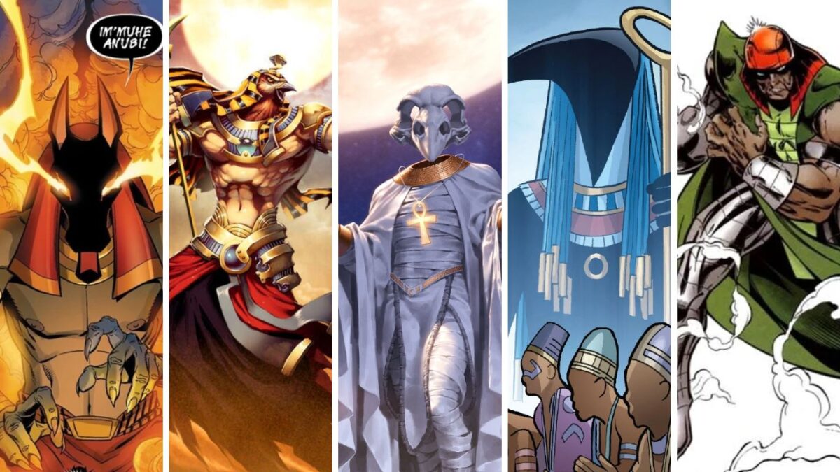 The Top 10 Egyptian Gods in Marvel Comics History - GOBOOKMART