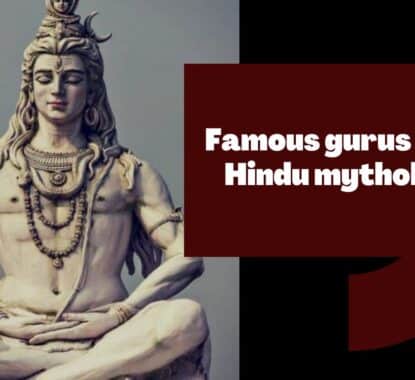Famous Gurus from Hindu Mythology (Indian Mythology) - GoBookMart