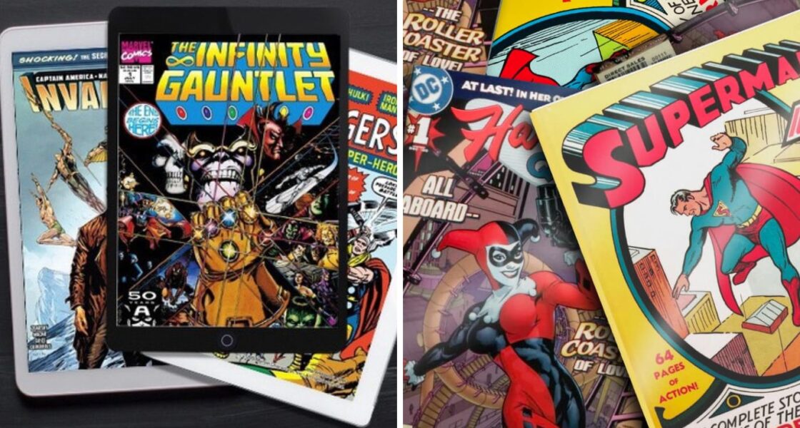 Digital Comic Books and Print Comic Books: Why Both Formats Can Thrive ...