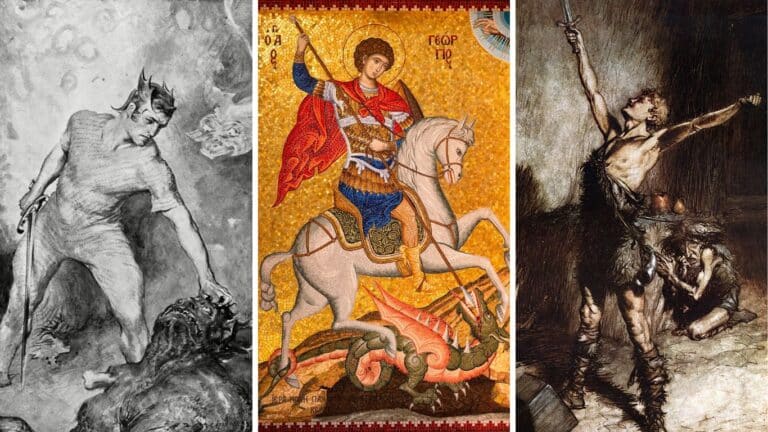 Dragon Slaying Heroes: Myths and Legends of Epic Battles