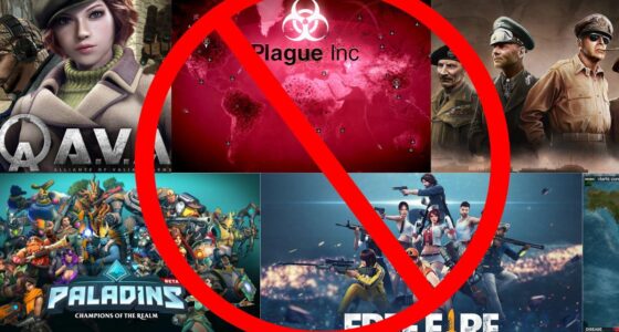 10 Popular Video Games That Are Banned in China - GoBookMart