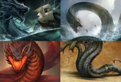 10 Famous Mythological Snakes from Around the World