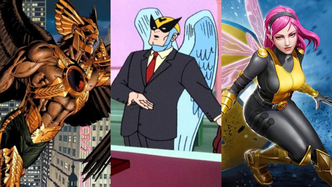 Top 10 Superheroes With Wings - Gobookmart