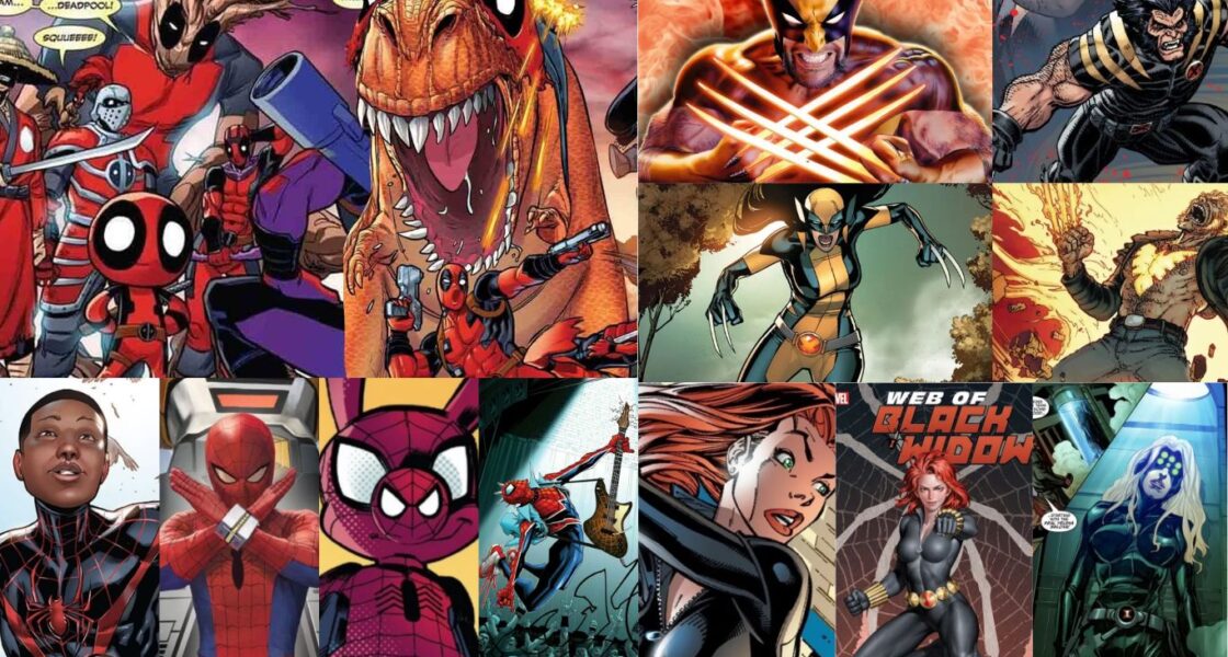 10 Marvel Character With Most Variants - GoBookMart