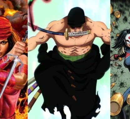 Ranking Top 10 Comics Characters Who Use Swords