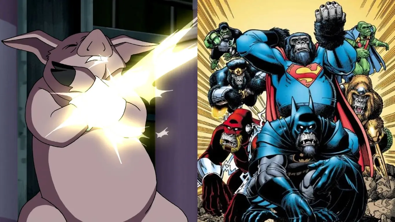 5 vezes em que super-heróis da DC se transformaram em animais - Gobookmart