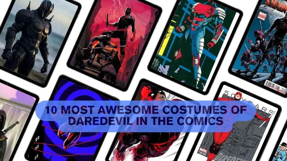 10 Most Awesome Costumes Of Daredevil In The Comics - GoBookMart