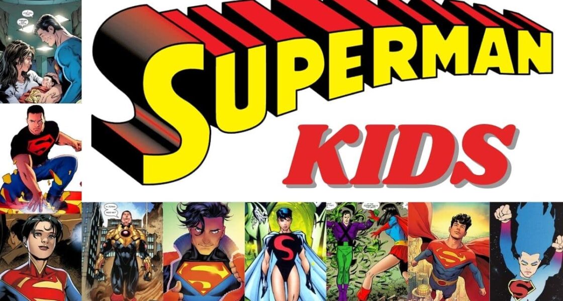 Superman's Kids In Every DC Universe - GoBookMart