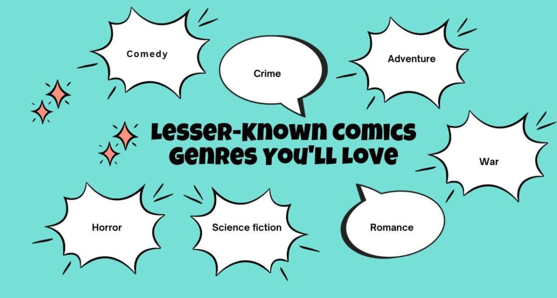 Lesser-Known Comics Genres You'll Love - GoBookMart