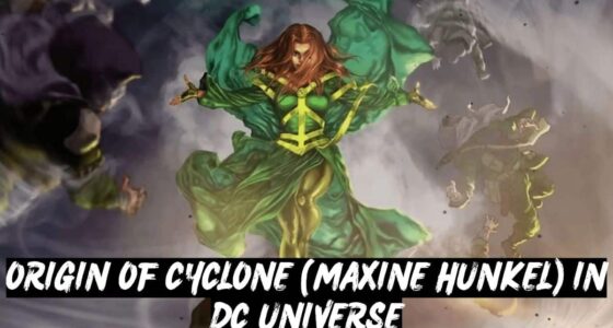 Origin of Cyclone (Maxine Hunkel) in DC Universe - GoBookMart