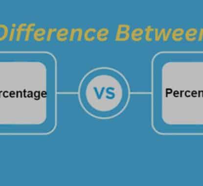 Difference Between Percentage and Percentile - GoBookMart