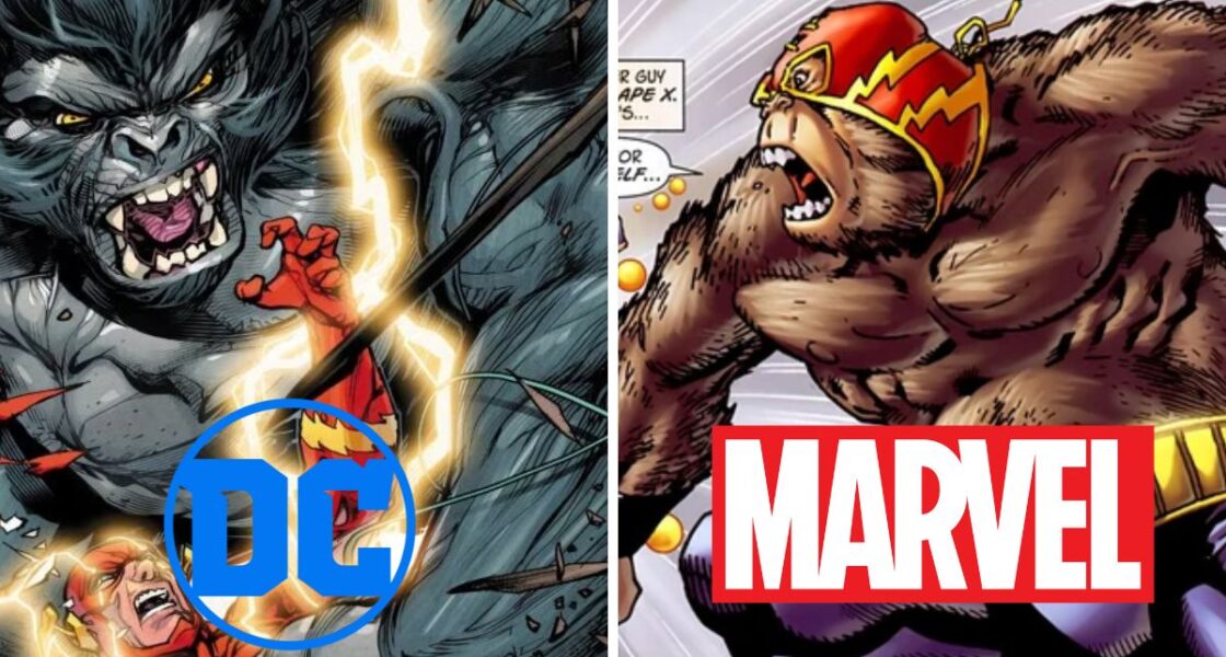 Gorilla Grodd of Dc Comics Vs Ape X of Marvel comics: Similarities and ...