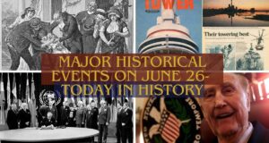 Major Historical Events on June 26- Today in History - GoBookMart