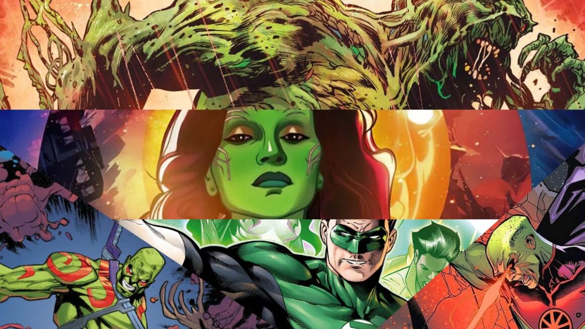 Top 10 Green Superheroes From Marvel And Dc Universe - GOBOOKMART
