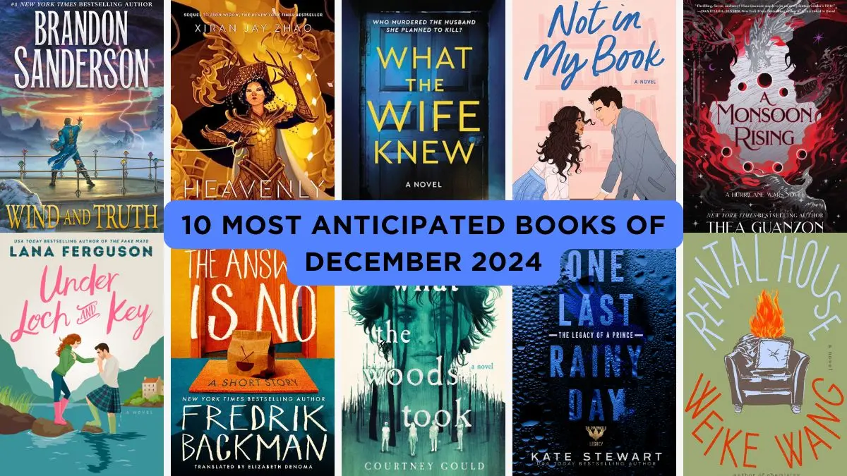 10 Most Anticipated Books of December 2024 - Gobookmart