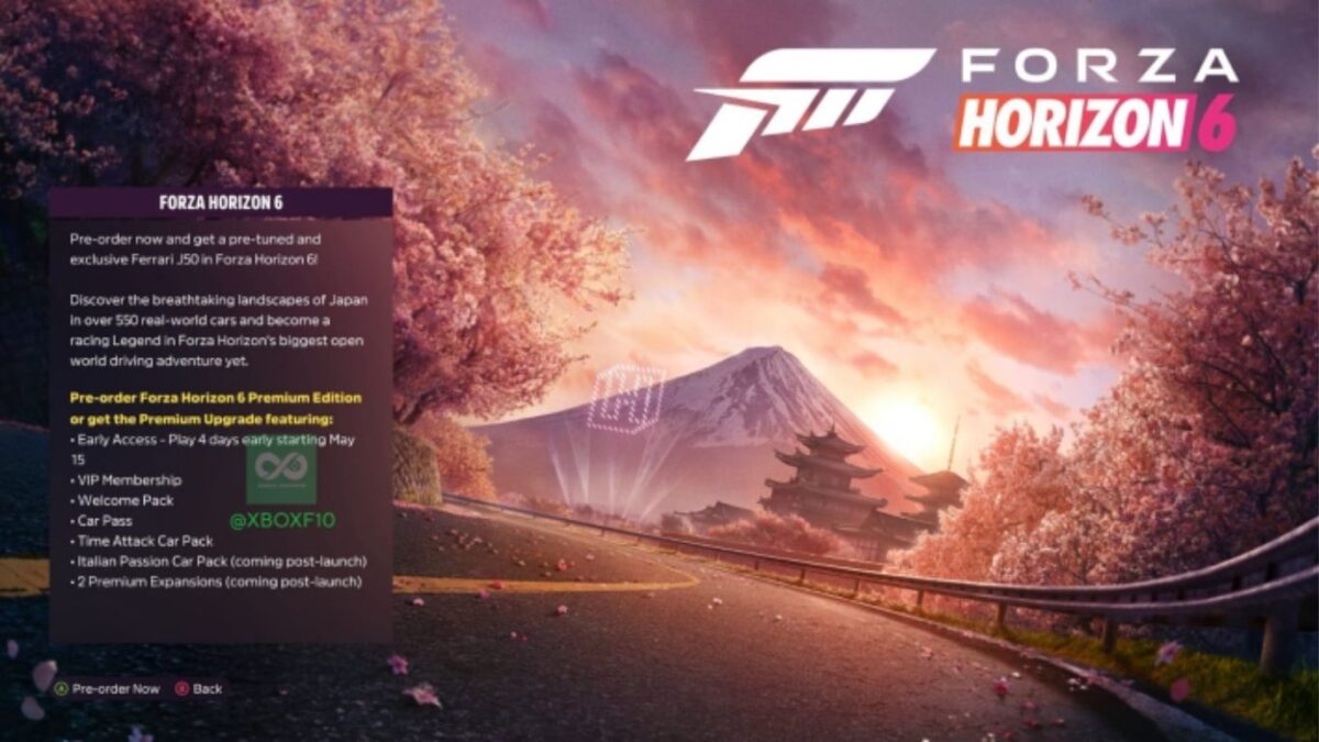 Forza Horizon 6 May Be Closer Than Expected: Leaked Release Date, Japan ...